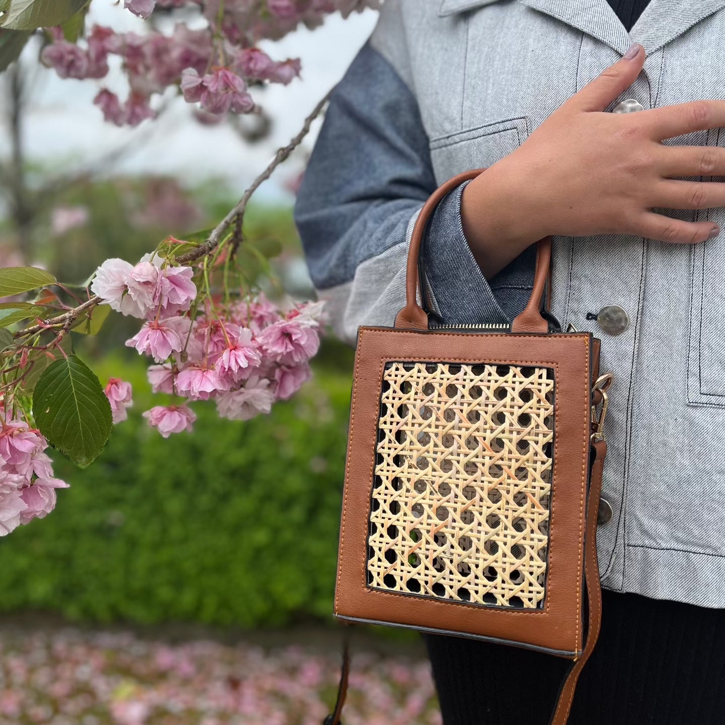 Iona Basket Handbag – Timber & Twine Studio