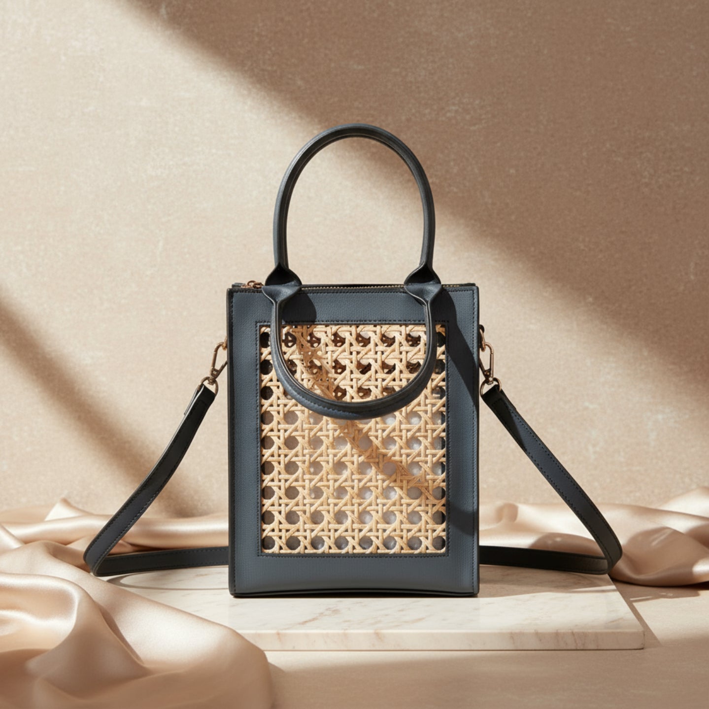 Iona Basket Handbag – Timber & Twine Studio